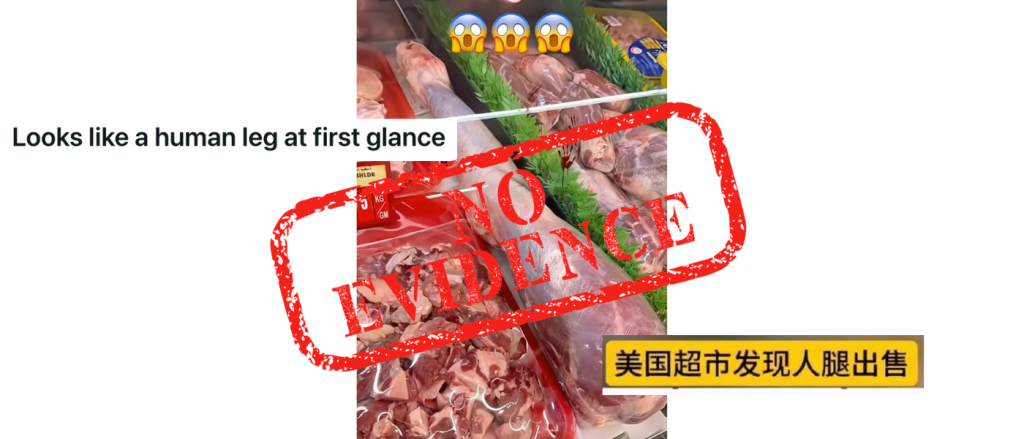 Analysis: Viral video’s ‘human leg’ meat likely shows beef or other ...